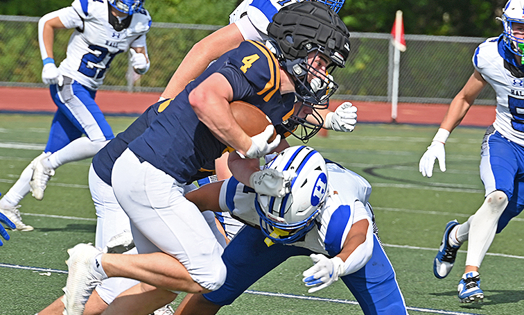 Simsbury shows some fight in 38-26 loss to Hall - The Collinsville Press